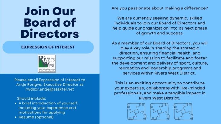 Rivers West Board of Directors Expression of Interest