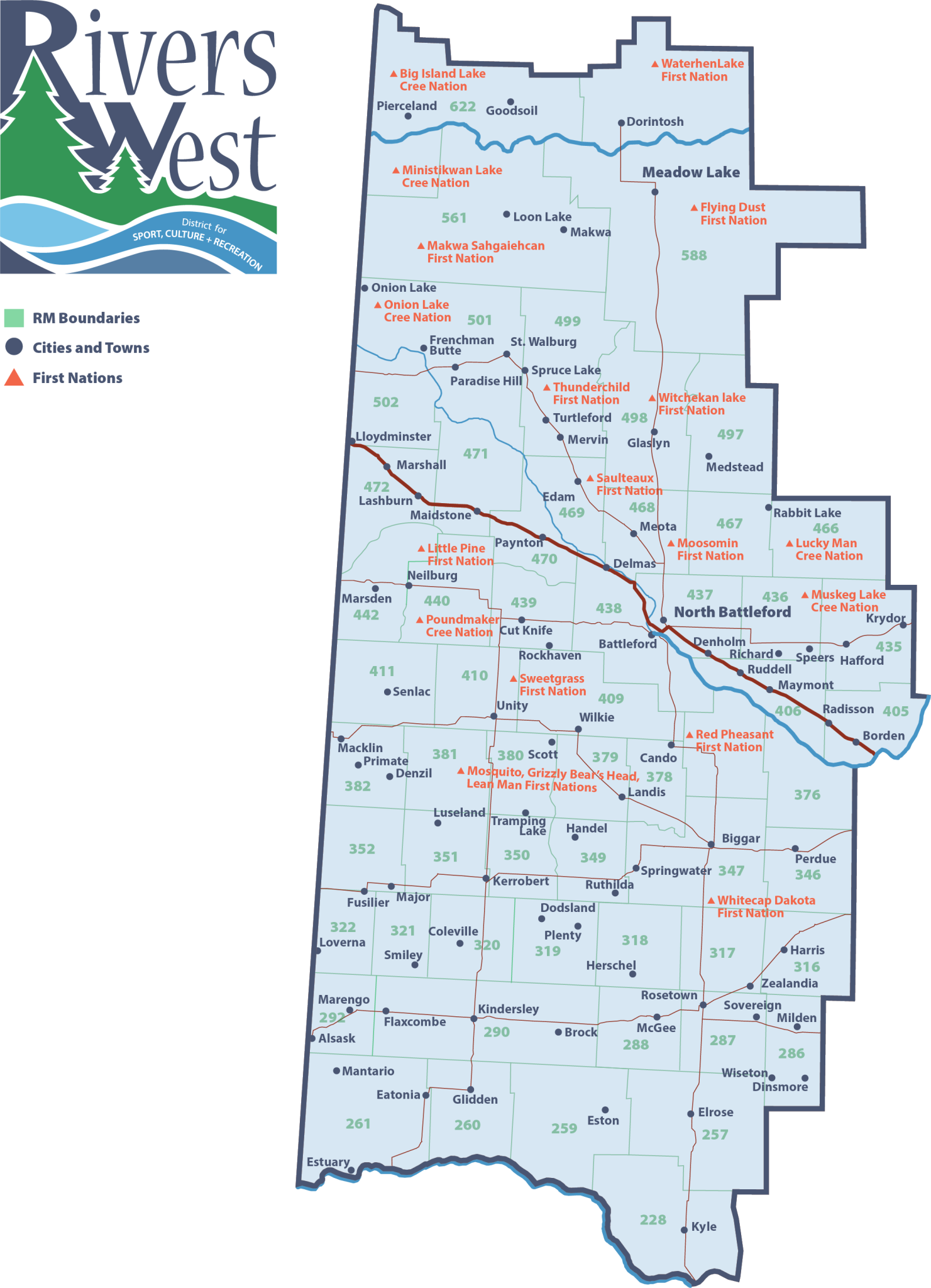 RW District Map